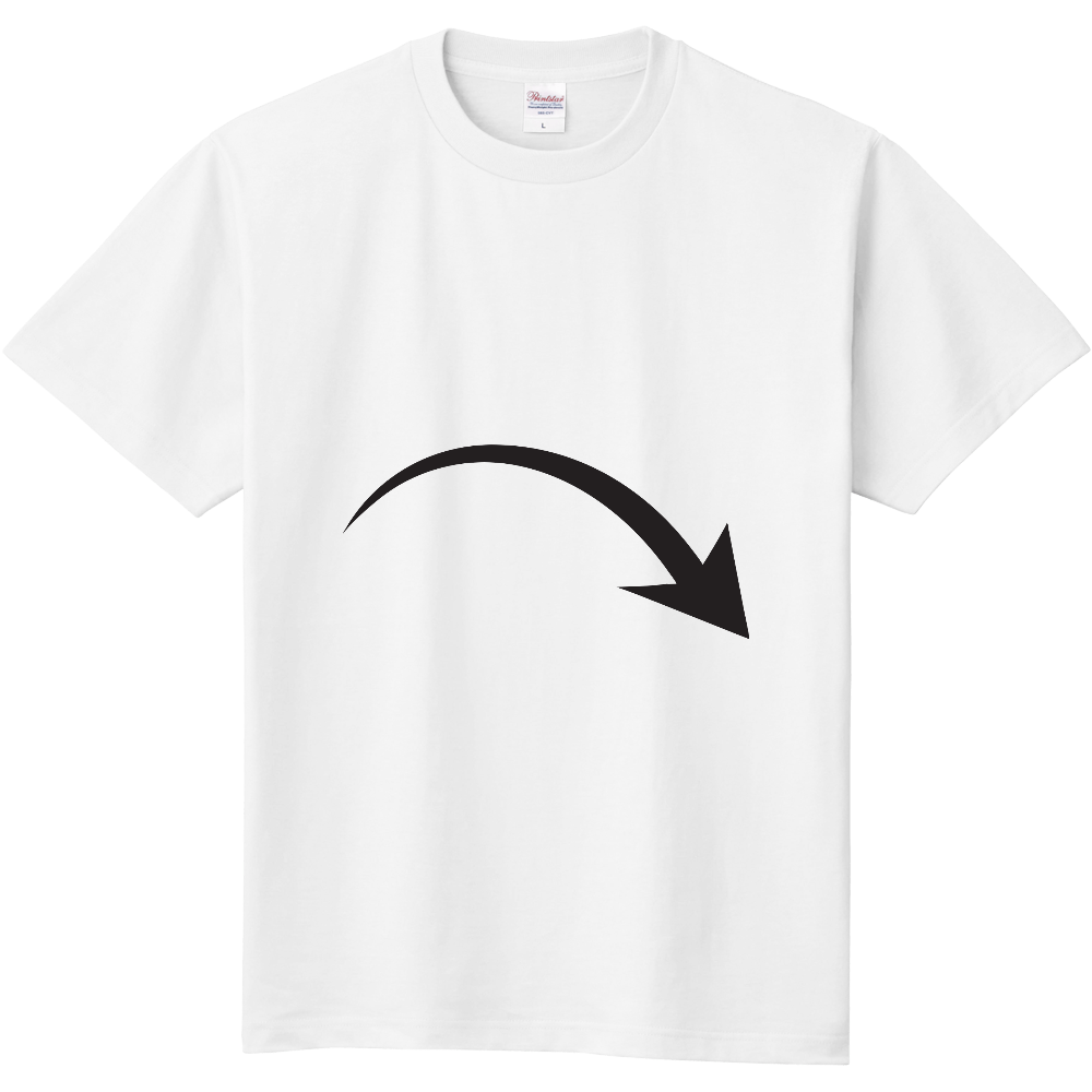 「2025年4月19日 01:44」に作成したデザイン（34qの定番Tシャツ）|オリジナルTシャツのUP-T